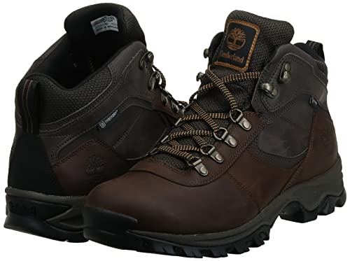 Timberland Men's Anti-Fatigue Hiking Waterproof Leather Mt. Maddsen Boot, Brown, 9.5 Wide