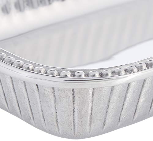 Wilton Armetale Flutes and Pearls Rectangular Baking Dish, 9-Inch-by-13-Inch