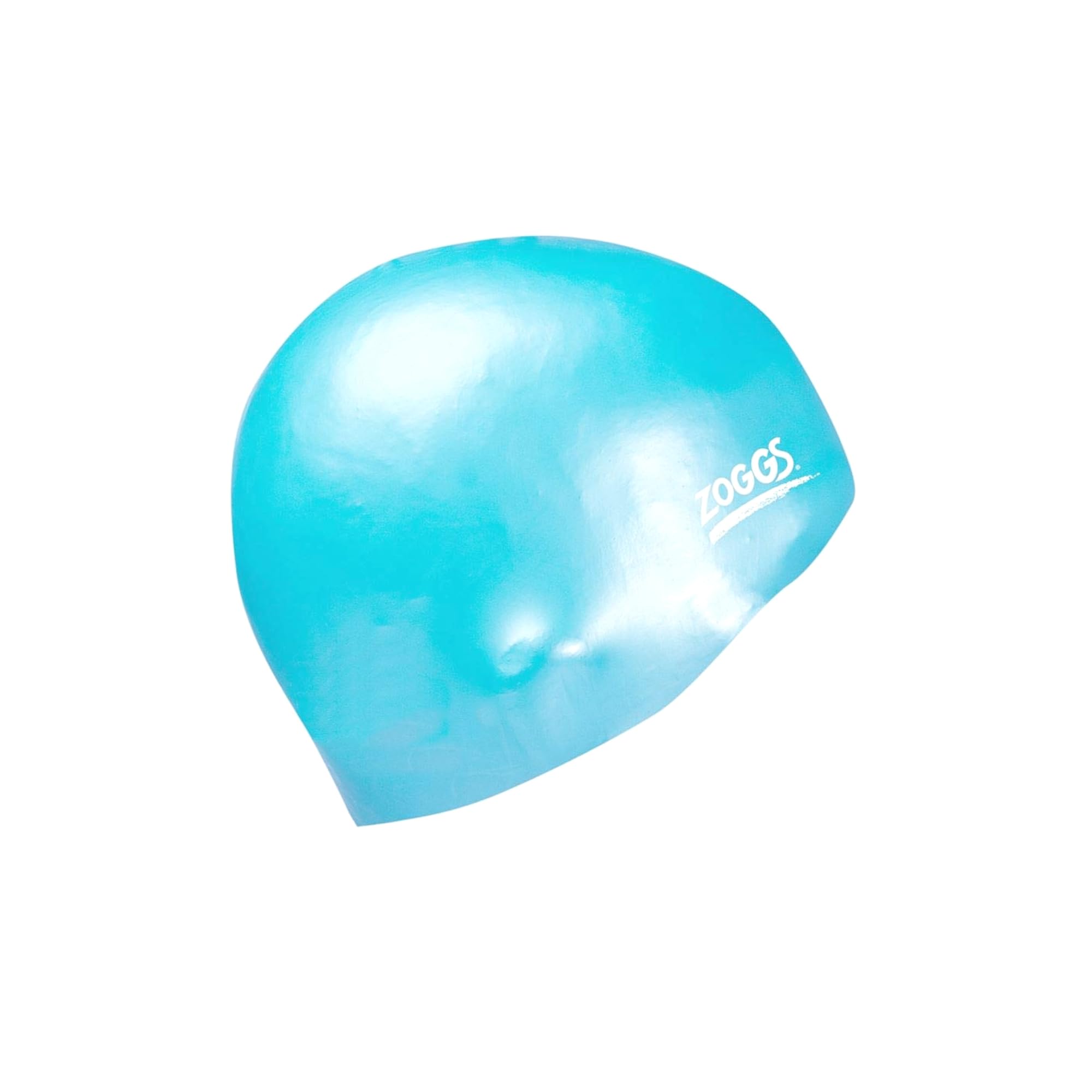 Zoggs Unisex's Easy-fit Silicone Swimming Cap, Black, One Size