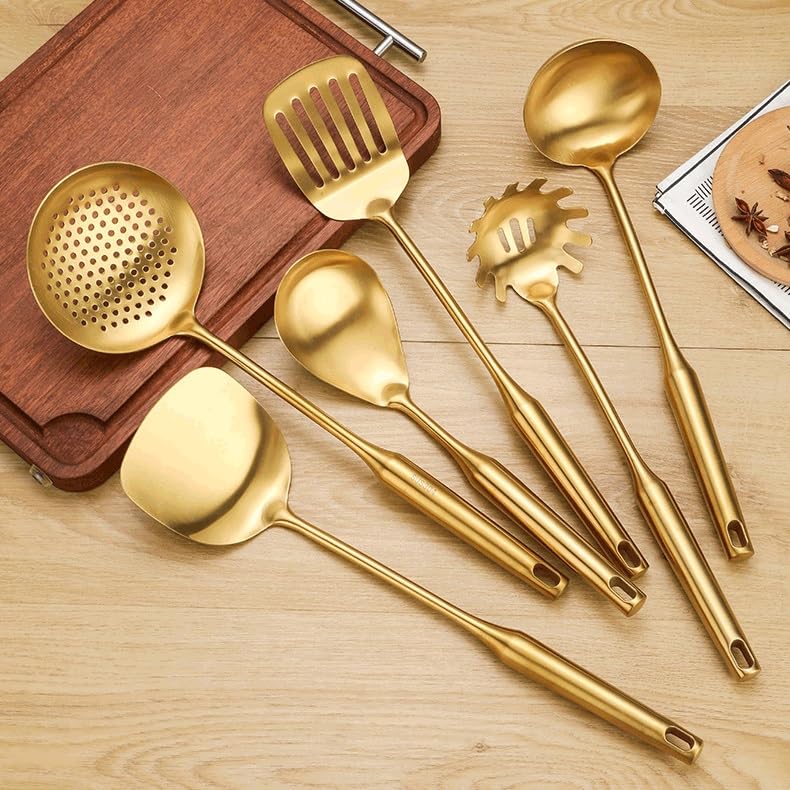 SLEEVY Kitchen Utensils Set Non-stick Kitchenware Cooking Tools Spoon Soup Ladle Spatula Shovel Accessories
