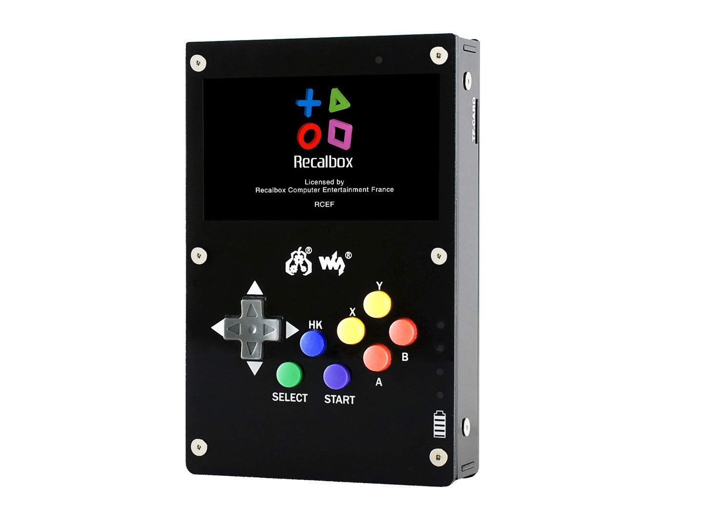 waveshare GamePi43 Accessories Add-ons for Raspberry Pi to Build GamePi43 Portable Retro Video Game Console 4.3inch IPS Display Compatible with Raspberry Pi B+/2B/3B/3B+