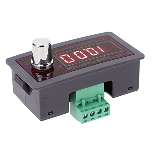 Signal Voltage Generator Module, Adjustable Signal Generator 0.2A Maximum Load Current High Accuracy Anti Reverse Connection 15-30VDC for PLC