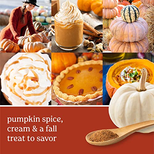 Yankee Candle Spiced Pumpkin Scented, Signature 20oz Large Jar 2-Wick Candle, Over 60 Hours of Burn Time