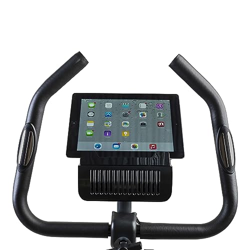 Tunturi 16TCFB3550 B35 Cardio Fit Series Heavy Upright Exercise With Heart Rate Monitor, Black