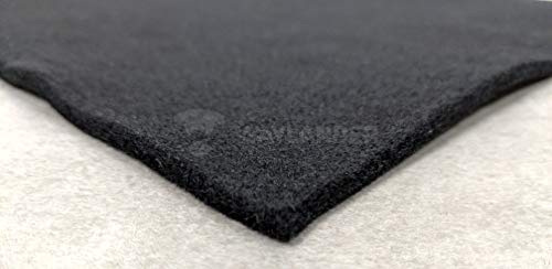 Waylander Carbon Felt Welding Blanket - Made in USA; Flame Retardant Fabric Up to 1800°F; 36” x 36” Easy to Cut Fire Proof Mat for Versatility – Glass Blowing, Auto Body Repair, Camp and Wood Stoves