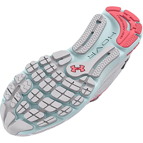 Under Armour Women's HOVR Infinite 4 Running Shoe, (102) White/Fuse Teal/Black, 10