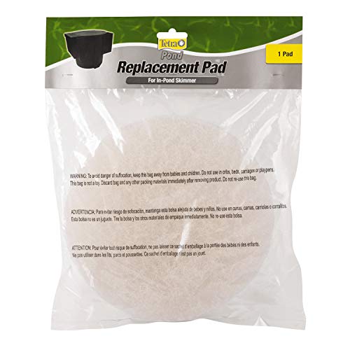 Tetra Pond Replacement Pad Set For In-Pond Skimmer, Skims Pond Debris Before It Sinks