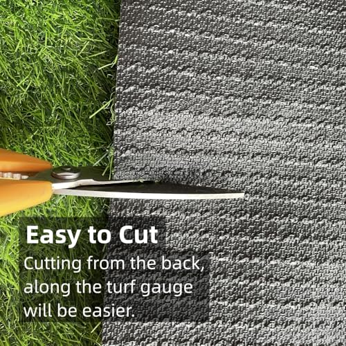 turfloid Quality Artificial Grass 0.8", Sample Piece, Indoor Outdoor Synthetic Fake Grass Rug Turf Mat Roll for Garden Home Decor
