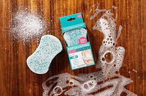 Spongeables Body Wash in a 20+ Wash Sponge, Sea Salt, 3 Count