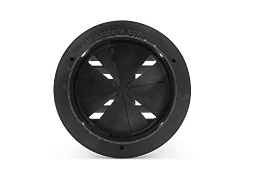 Thetford Thermovent 4 inch Ducted Heat Vent with Damper Black PN 94268