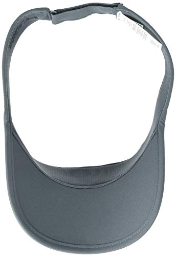 Under Armour Launch Run Visor, Pitch Gray (012)/Reflective, One Size Fits Most