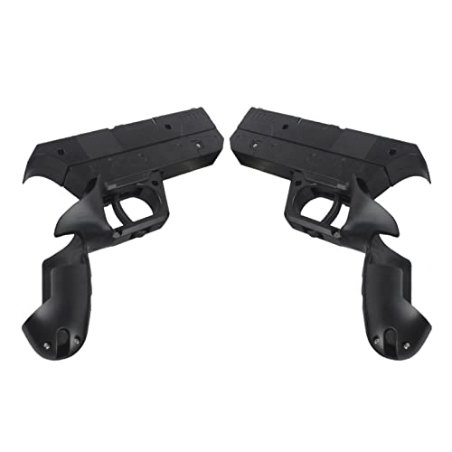 yanbirdfx VR Controller Shooting Handle ABS Virtual Reality Controller Shooting Handle Easy Installation Realistic Black