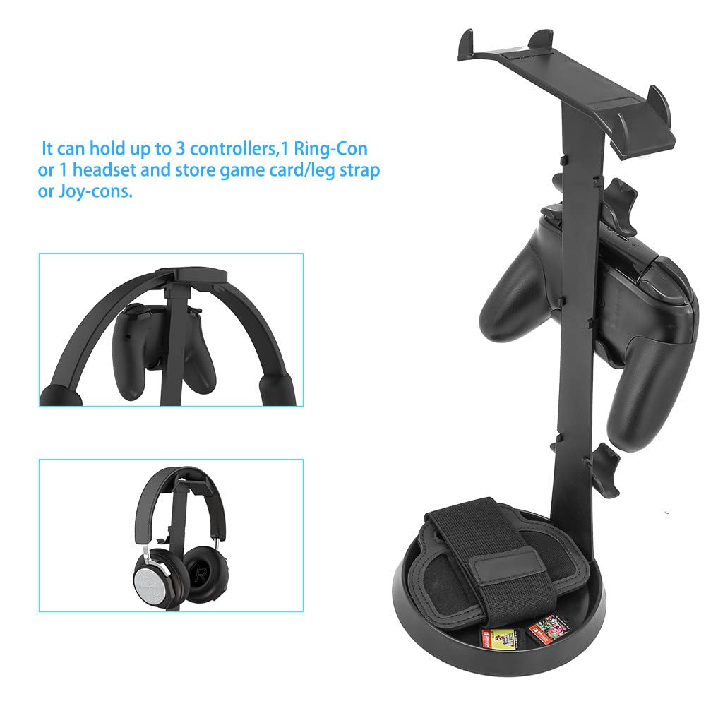 Stand for Ring Fit Adventure,gamer gifts with 3 Controller Stand,Suitable for Gamer Desktop Table Game Earphone Accessories Gamer Gifts…