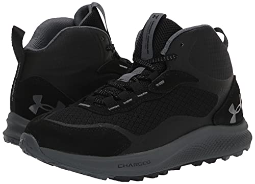 Under Armour Men's Charged Bandit Trek 2, Black (001)/Pitch Gray, 12 M US
