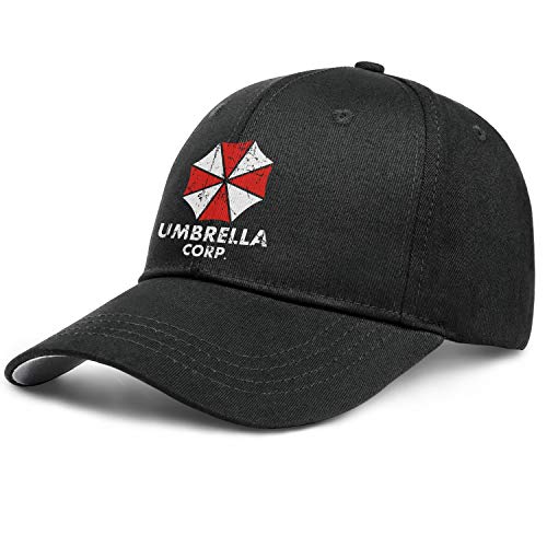 Unicorns Farting Men Women Funky Baseball Cap Umbrella-corp-Resident-Evil-2-Dad Hats Cool Breathable Hats,Black,One Size