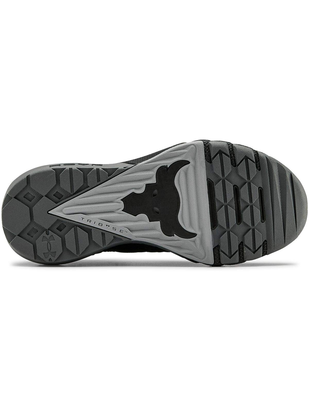 Under Armour Womens Project Rock 3 Training Shoe, Black, 8 US