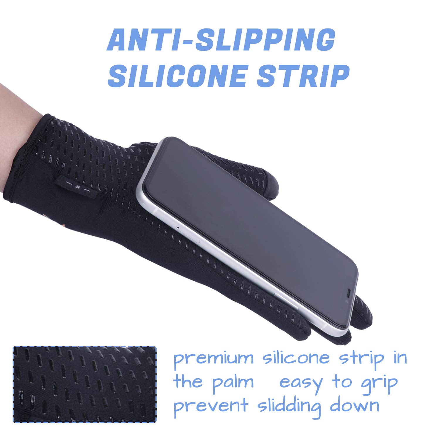 THX4COPPER Infused Compression Arthritis Glove,Carpal Tunnel, Typing, Support