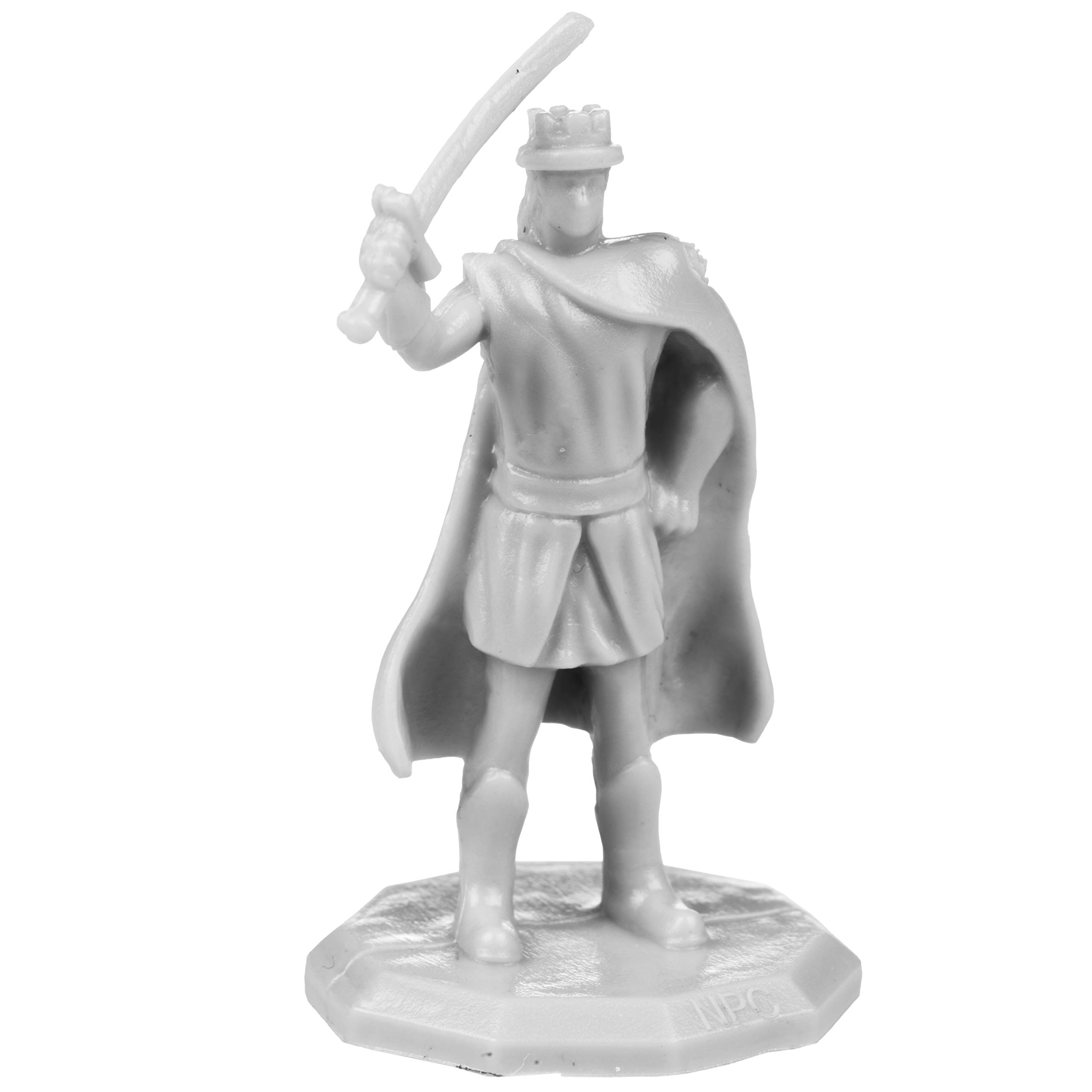 Townsfolk Mini Fantasy Figures Non Player Characters NPC - 32 Unique Miniatures- Nobility, Merchants, Peasants, Entertainers and More- Compatible w DND Dungeons Dragons, Pathfinder, RPG Tabletop Games