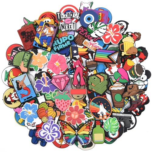 VZDIOR 30 Pcs Child School Sports Shoe Charms Teen Anime Dogs Cats Shoes Decorations Cute Comic Animals PVC Wristband Accessories