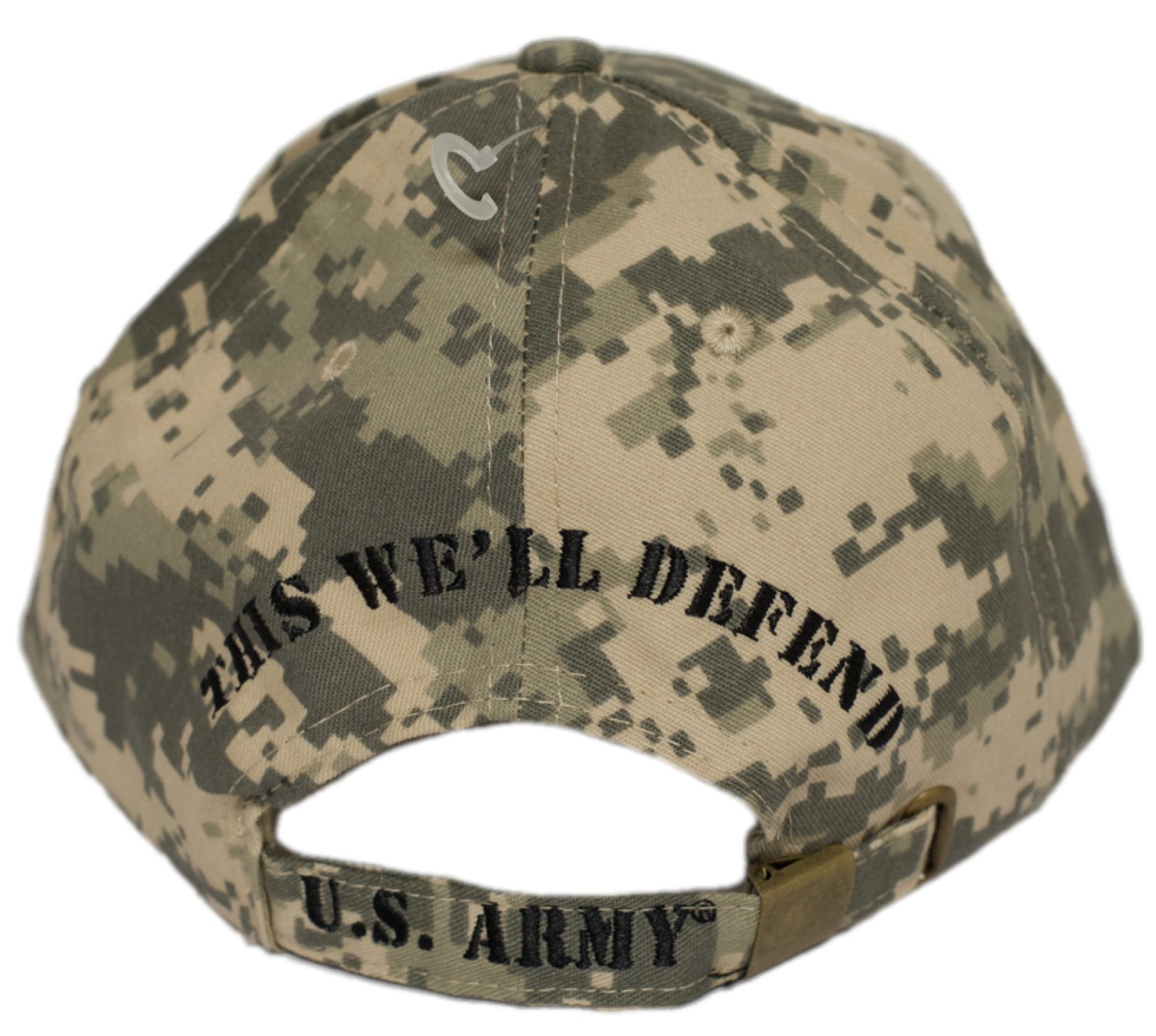 U.S ARMY STAR CAMOUFLAGE CAMO DIGITAL MILITARY BASEBALL 3D EMBROIDERED CAP HAT