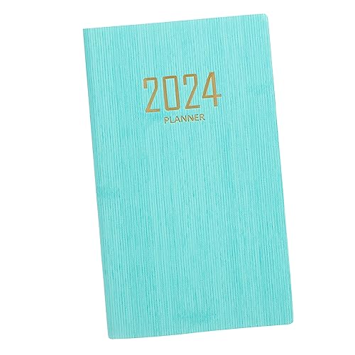 STOBOK 3pcs notebooks for work notepad for work calendar notebook daily planner notebook english agenda planner notebook planner 2024 daily planner 2024 english notebook academic planner