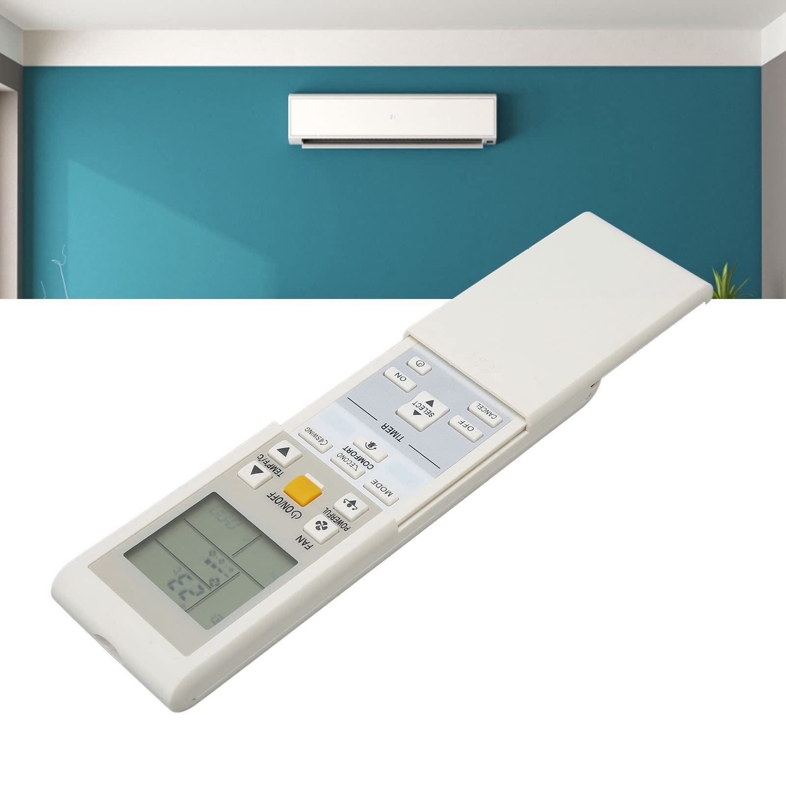 Universal Replacement Remote Control Fit for Daikin RC452A9, ARC452A15, ARC452A16, ARC452A17, ARC452A18, ARC452A21, 2MKS50G2V1B etc. No Setup Required