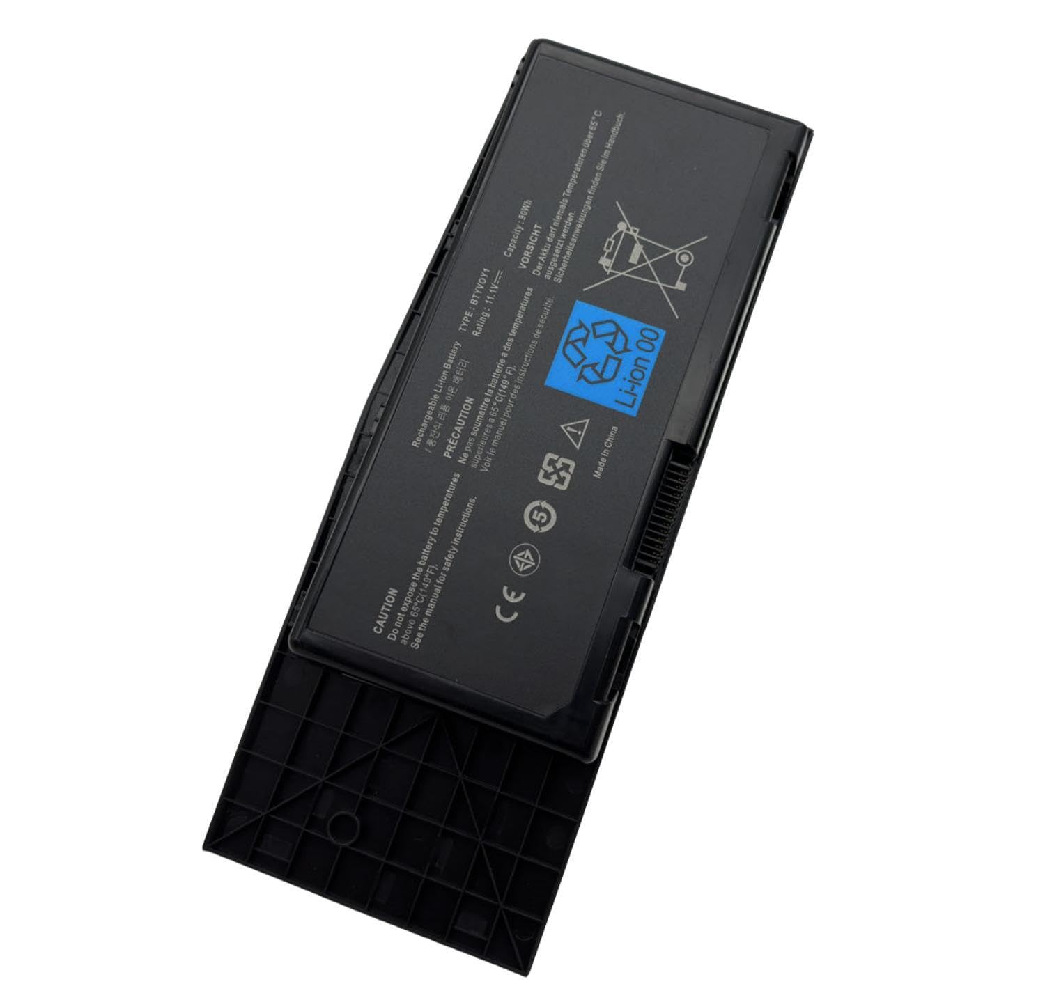 Yafda BTYV0Y1 Laptop Battery Replacement for Dell Alienware M17X R3 R4 C0C5M 0C0C5M 318-0397 7XC9N 05WP5W 5WP5W BTYVOY1