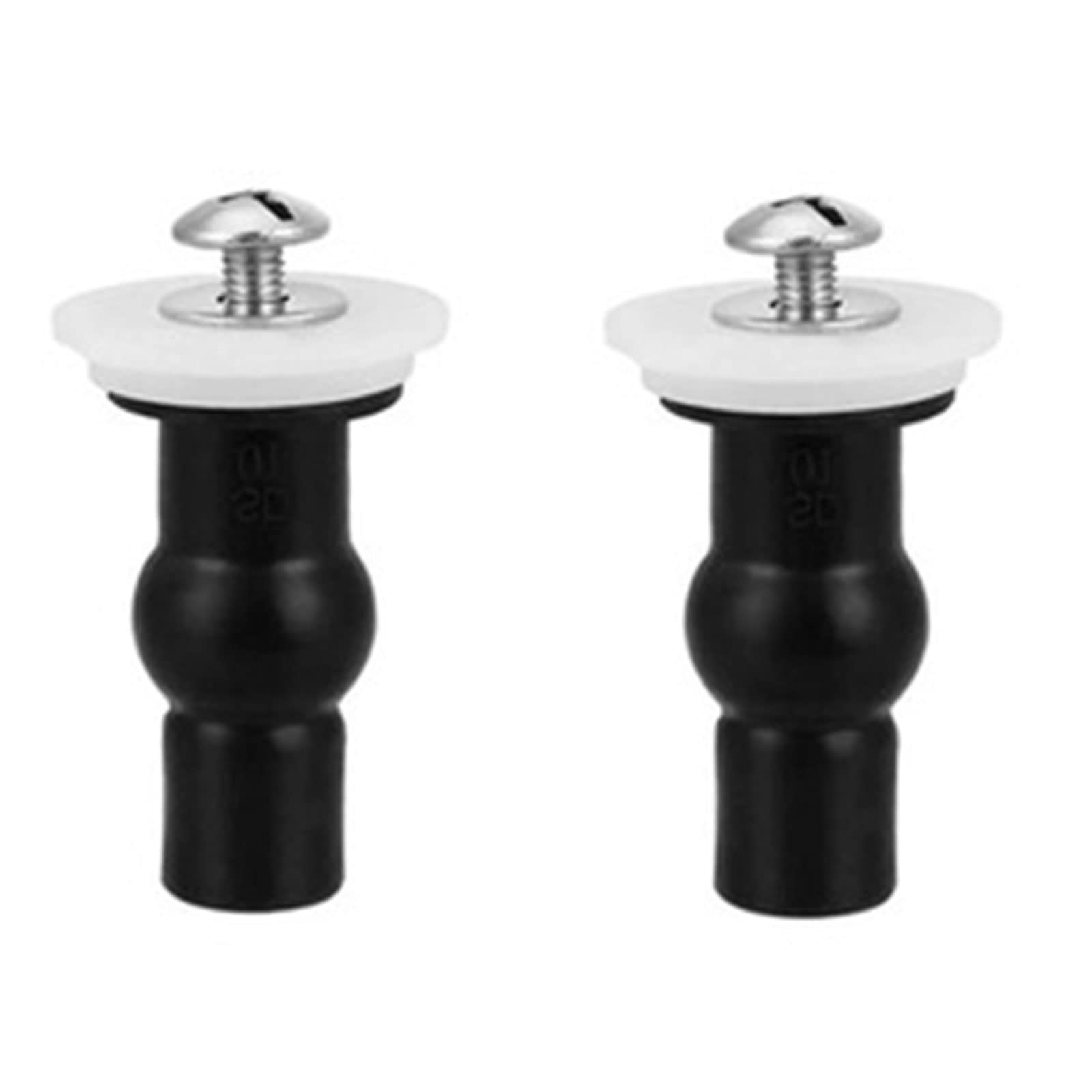 Universal Toilet Seats Screws Expanding Rubber Top Fixed Screws For Top Mount Toilet For Seat Hinges Easy To Instal Toilet Seat Fixing Kit