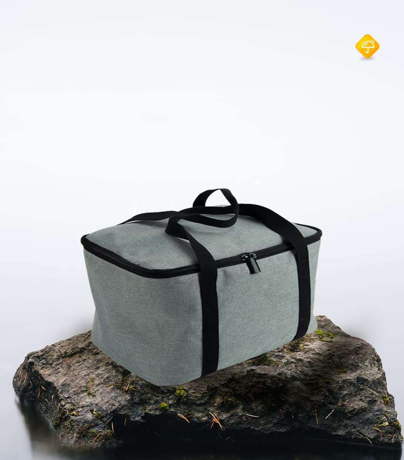 Storage Bag Compatible with XGIMIs H6 Projector, 4K Input X GIMIs Projector Travel Box Storage Case, Dust-Proof & Easy Clean, Durable and Resistant Case (Gray) (Grey Storage Bag)