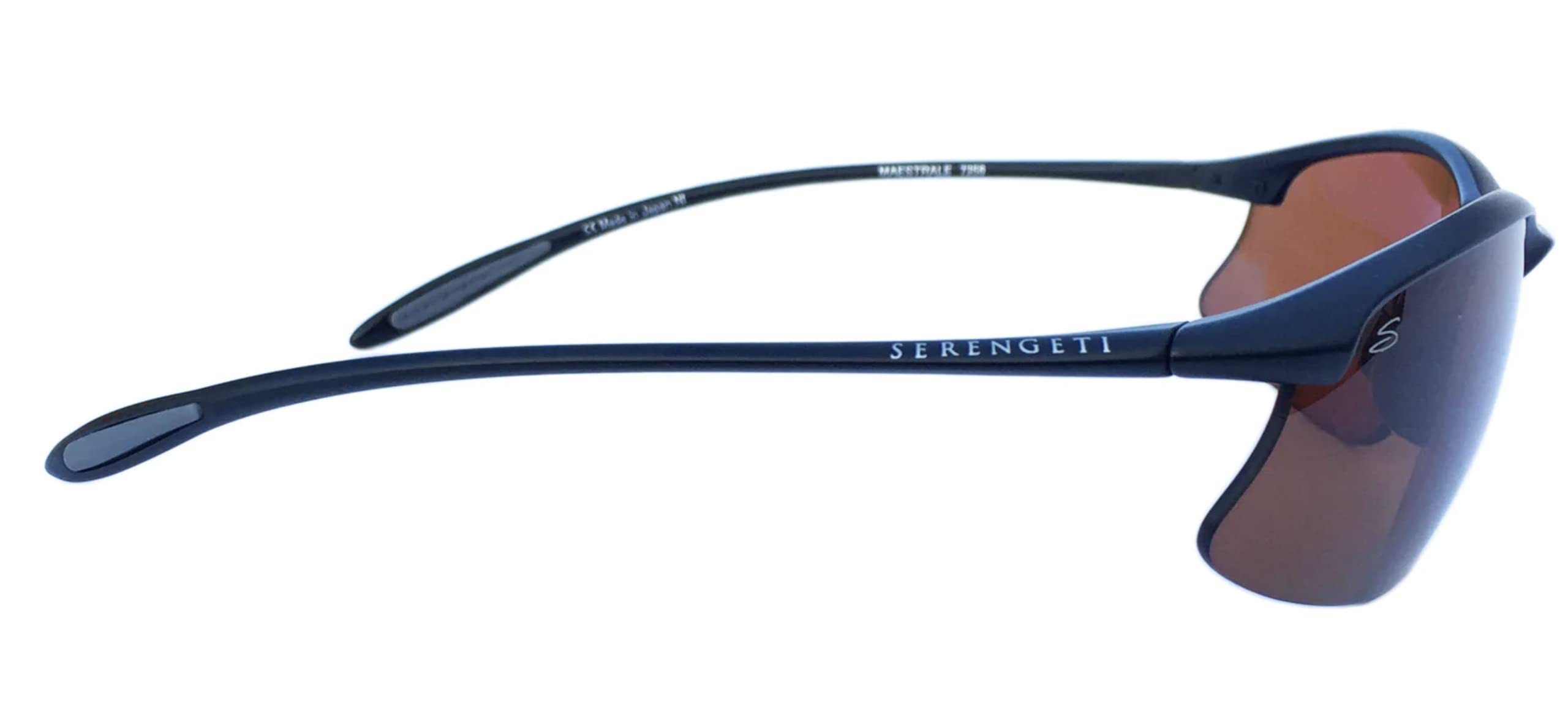 Serengeti Maestrale Sunglasses - Satin Black / Polar PhD Drivers