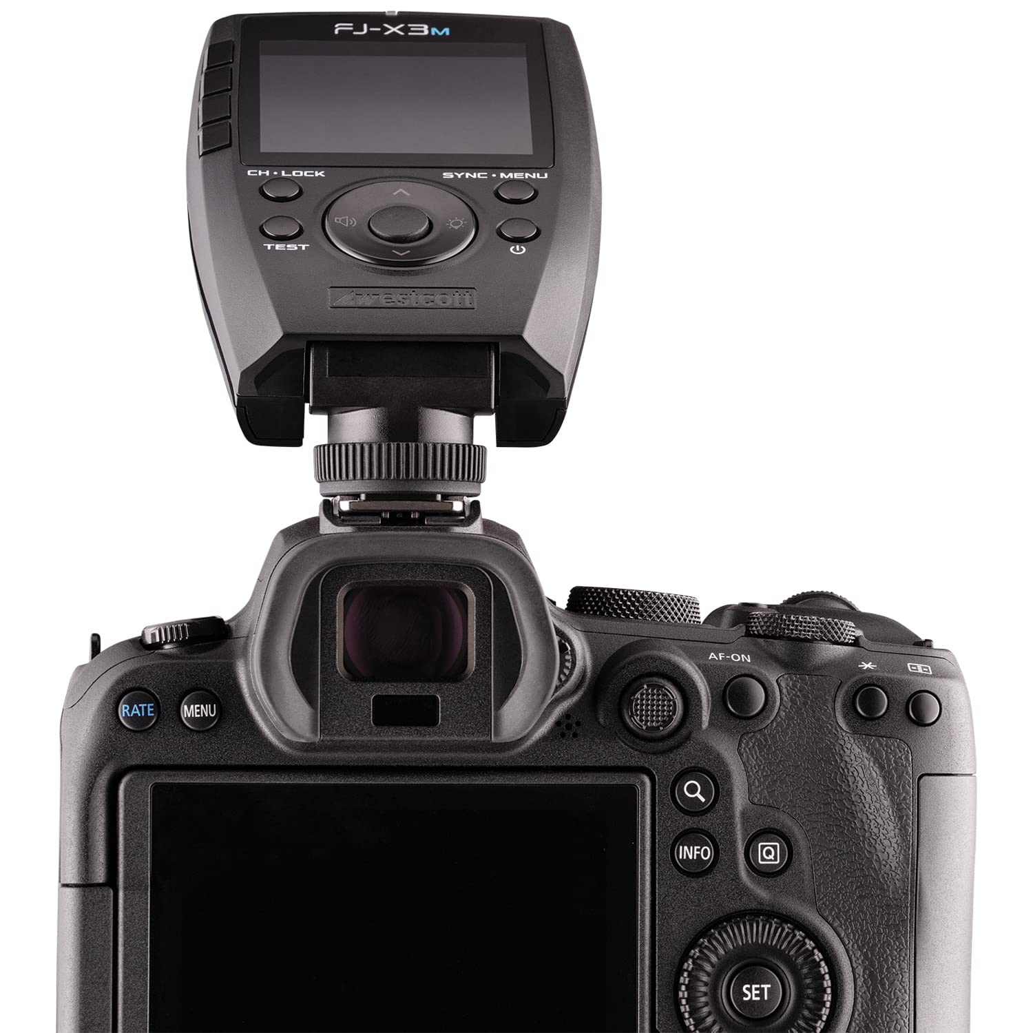 Westcott FJ-X3 M Universal Wireless Flash Trigger with Multi-Brand Camera Mount (Compatible with Canon, Sony, Nikon, Fuji, Panasonic, & Olympus Cameras)
