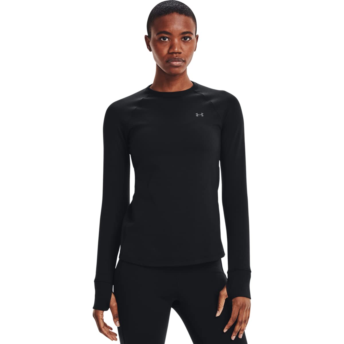 Under Armour Women's ColdGear® Base 3.0 Crew XS Black