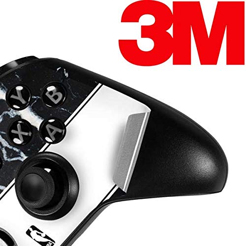 Skinit Decal Gaming Skin Compatible with Xbox One Elite Controller - Officially Licensed NBA Miami Heat Marble Design
