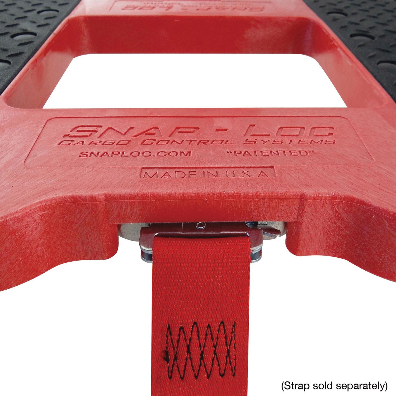 SNAP-LOC 1200 LB Professional E-Track Push CART Dolly RED