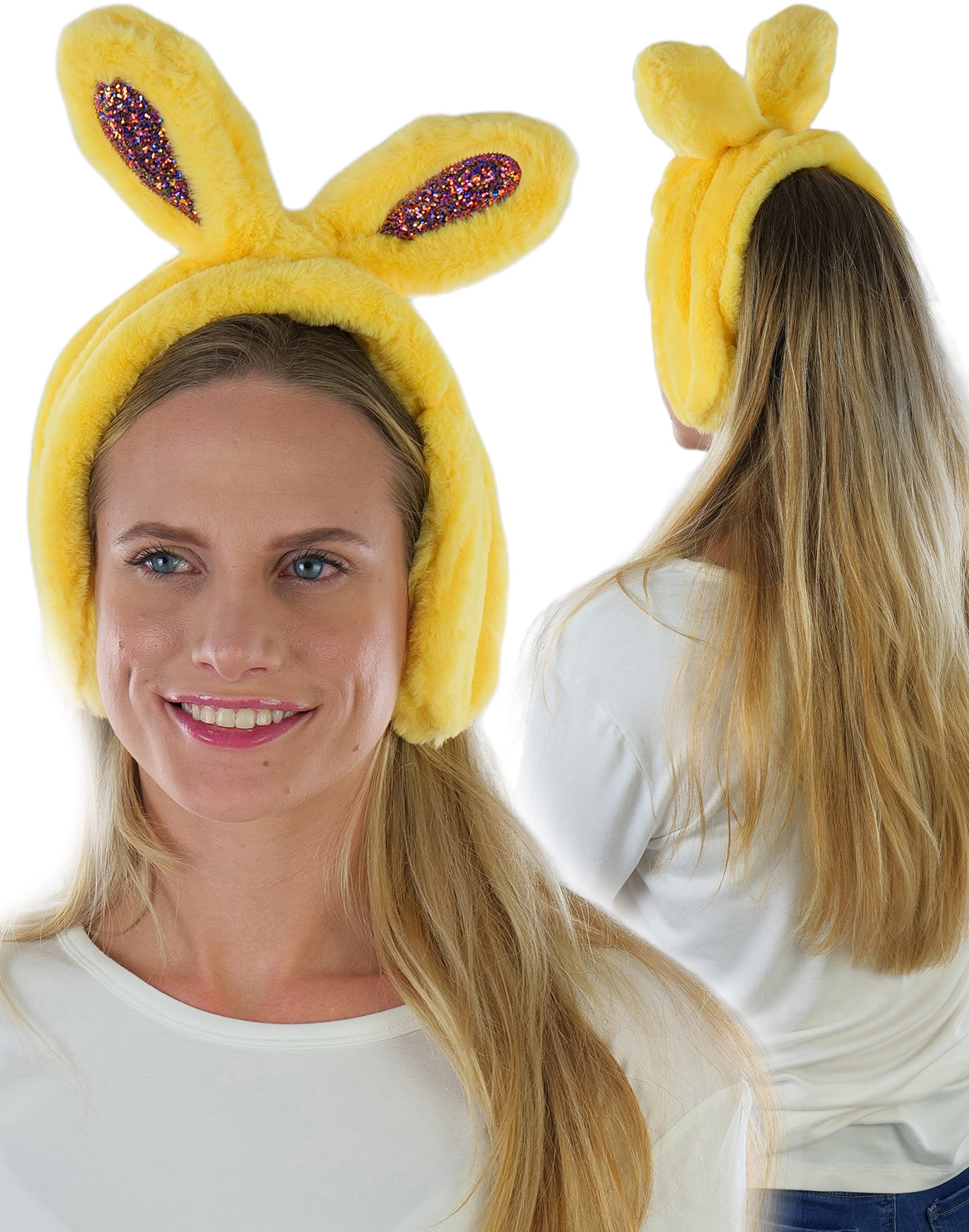 ToBeInStyle Girl's Pack of 6 Fuzzy Animal Print Earmuffs - One Size