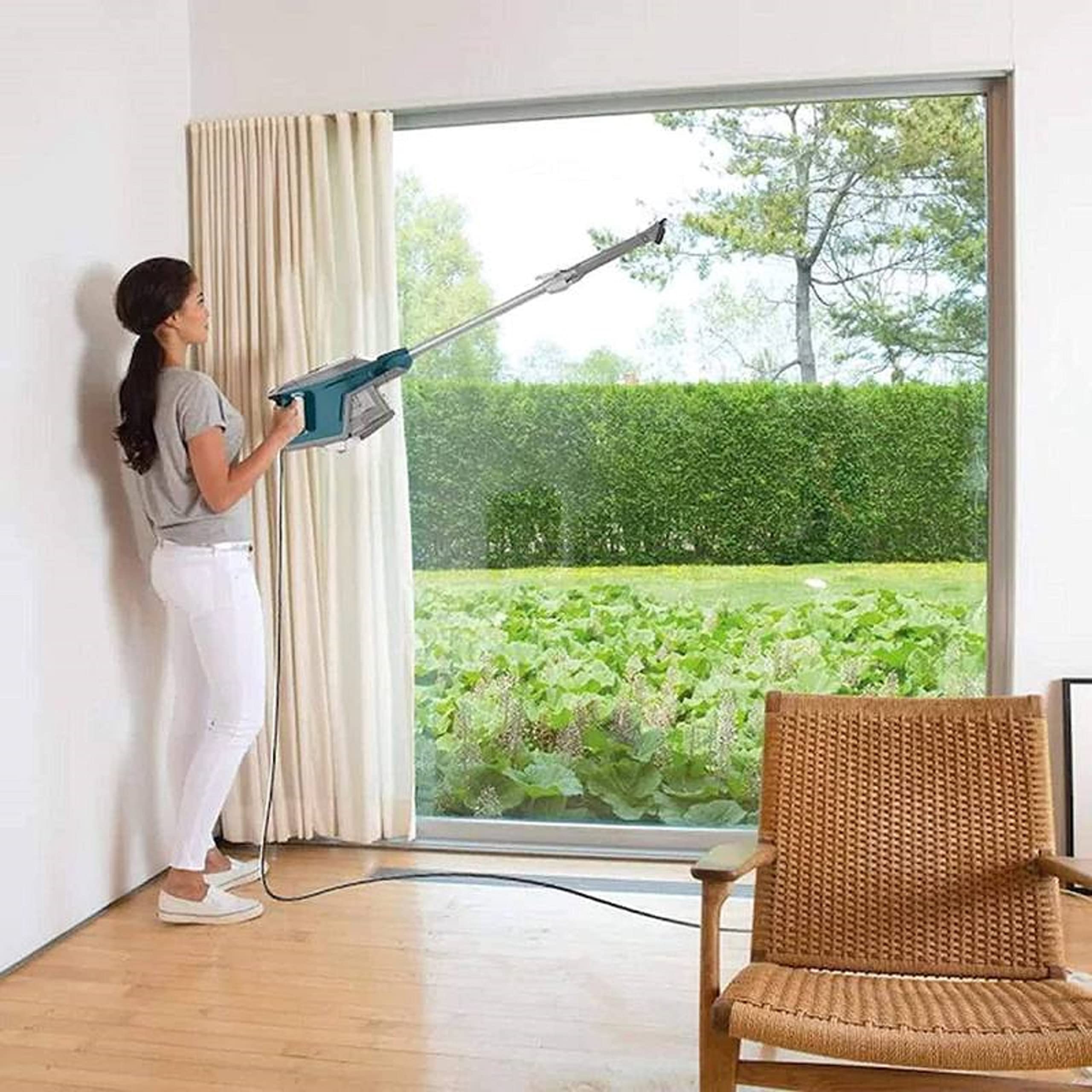 Shark Rocket DuoClean Ultra-Light Corded Bagless Carpet and Hard Floor with Hand Vacuum, Blue (Renewed), Green (Renewed)