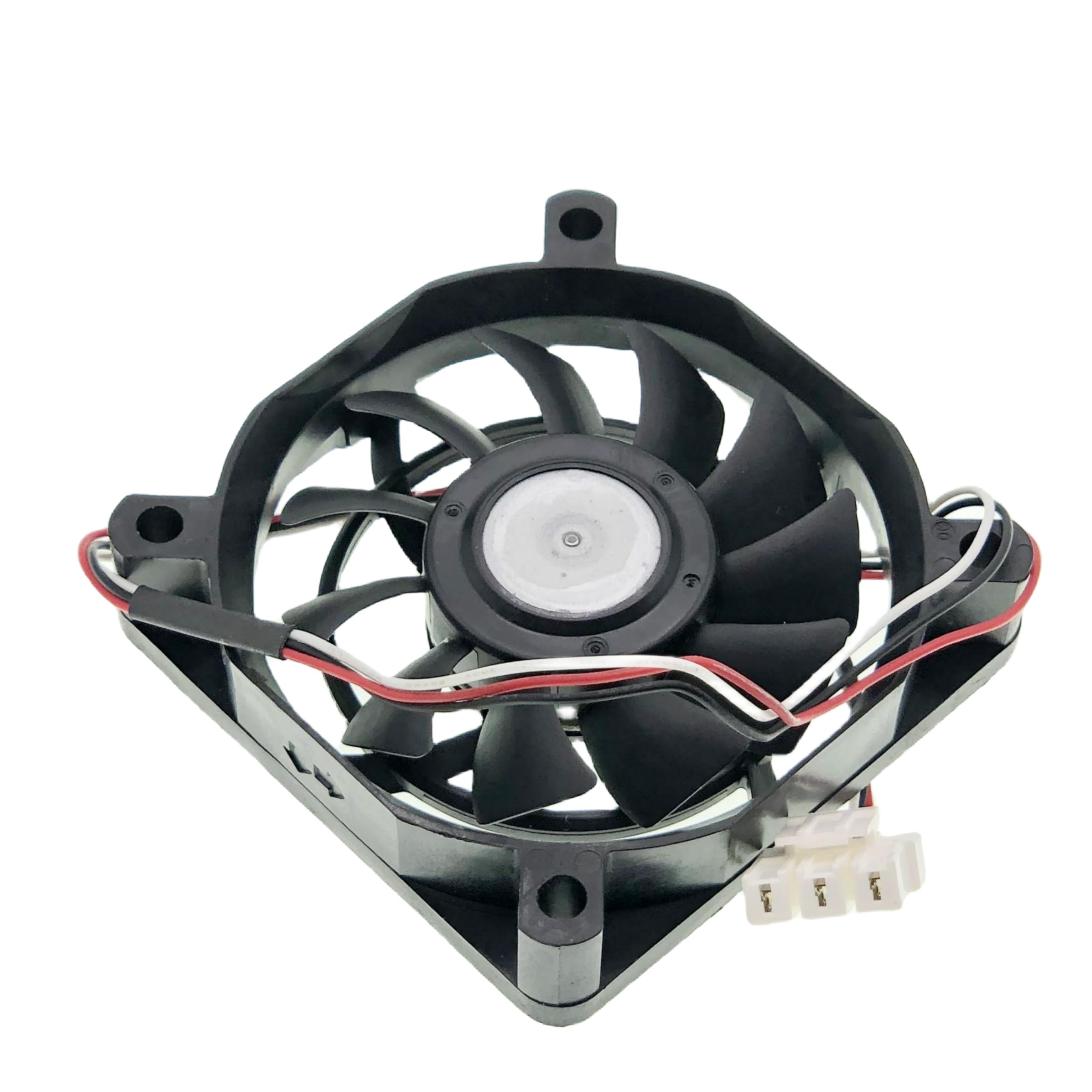 U66R12MS1AB-52K09 DA31-00070E Refrigerator Ice Maker Fan Motor for Samsung Refrigerator, DC12V 0.10A,Model Specific Not Universal, Check The Model Number, Picture and Ports.