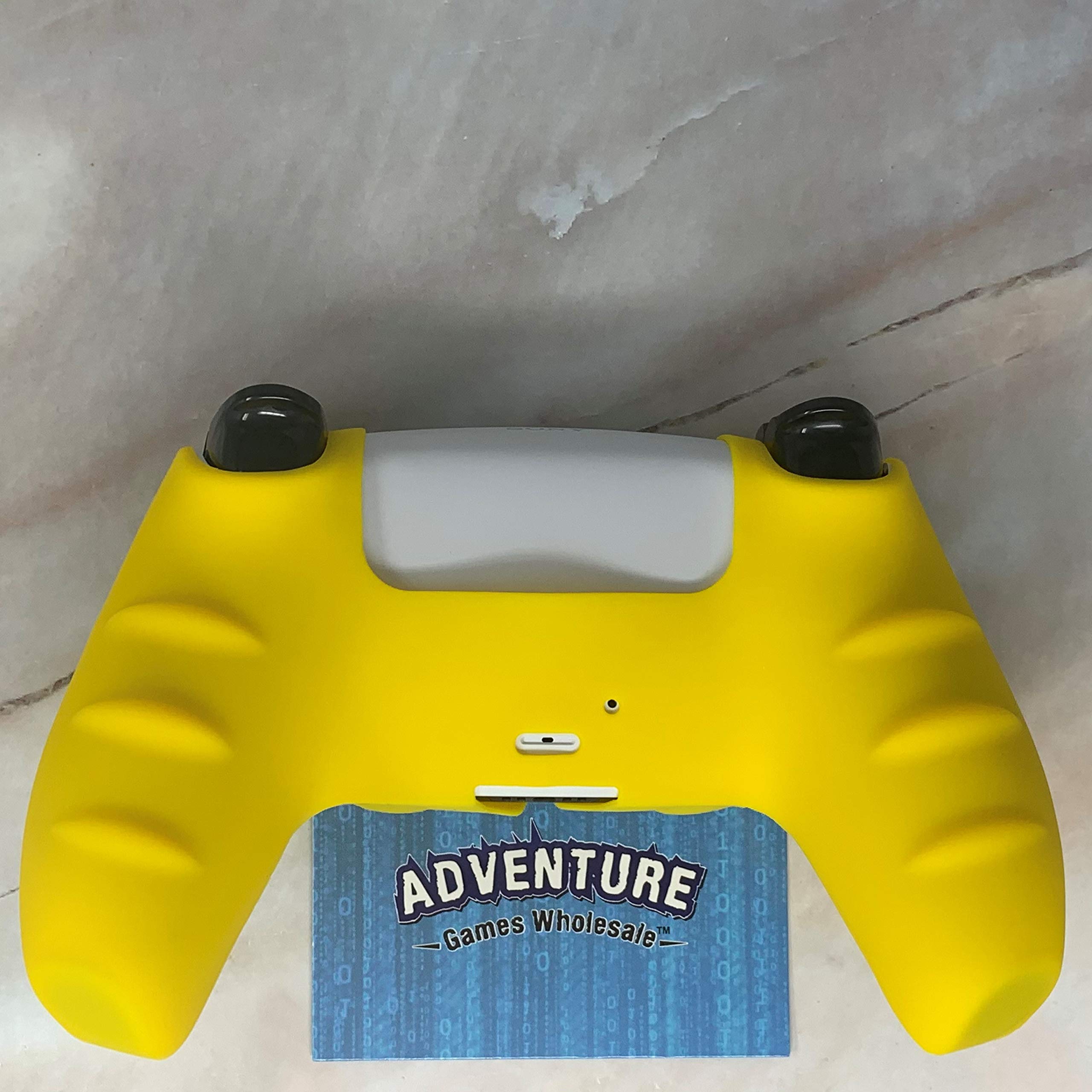 Yellow - Silicone Controller Skin Grip Anti-Slip Cover Protector Case - Compatible with PS5 DualSense Controller