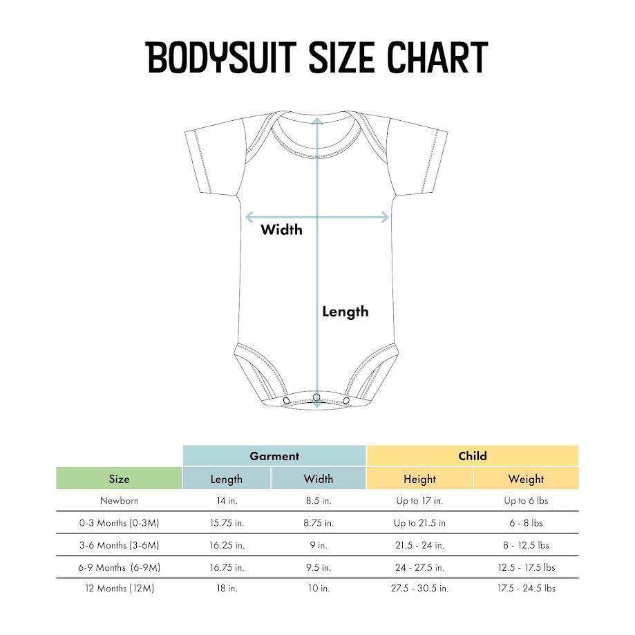 University of North Carolina Tar Heels Newborn Baby Bodysuit Carolina Blue 12 Months