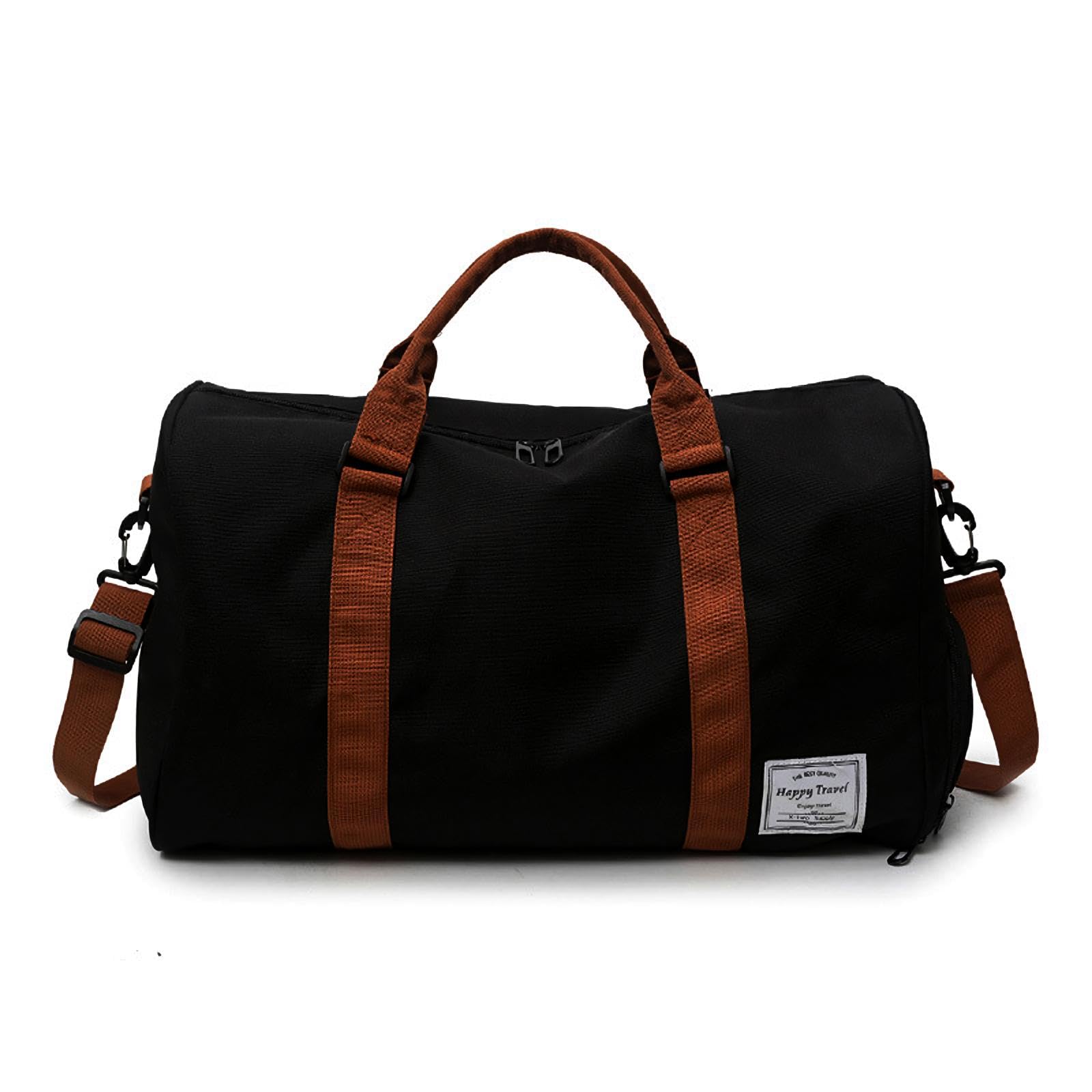 Weekender bag travel bag Gym bag with shoe compartment carry on bag tote bag for women