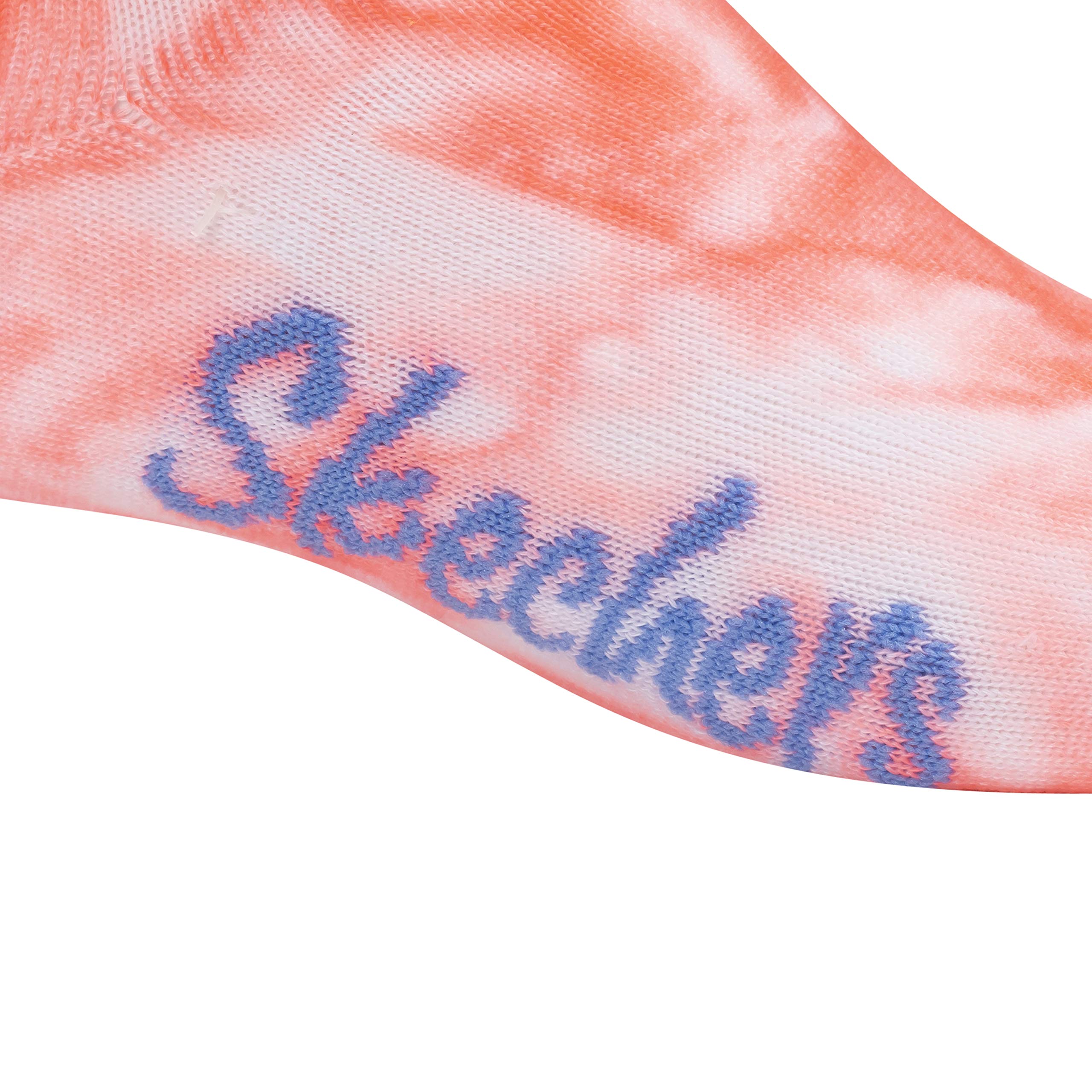 Skechers girls Girls' 6 Pack Low Cut + 3 Pack Hair Ties Socks, Tie Dye, 7-8.5 US