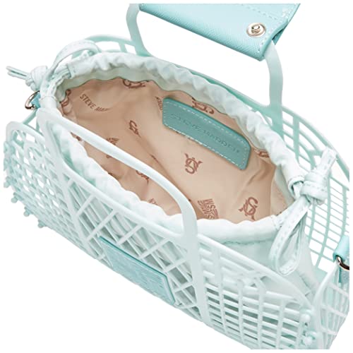 Steve Madden Screen Mesh Basket Bag, Mint
