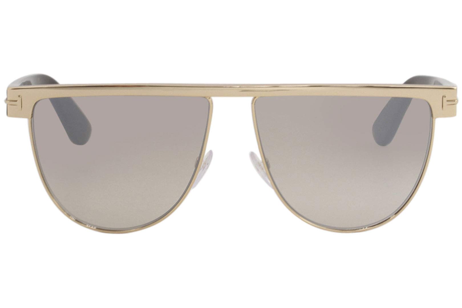 Tom Ford Oval Sunglasses TF570 Stephanie-02 28G Gold/Havana 60mm FT0570