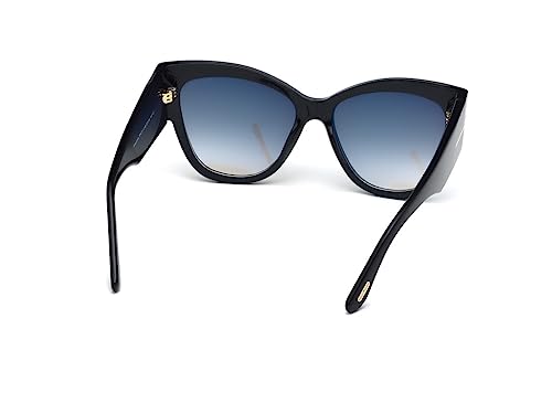 Tom Ford Women's TF371 Sunglasses, Shiny Black