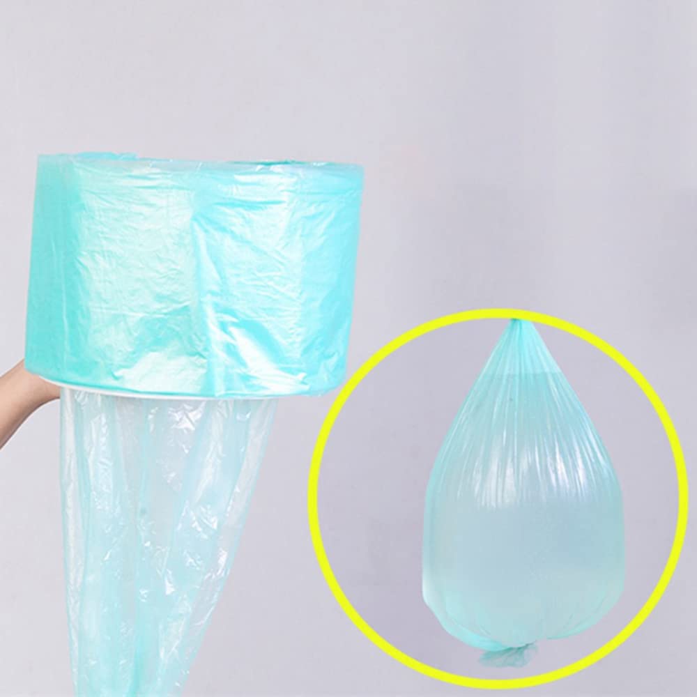 zhangzhejun Diaper Pail Refill Bags Compatible with Playtex Diaper Genie Pails Odor Absorbing Diaper Disposal Trash Bags -25 Liter Matching Bag 1 White LUE Random