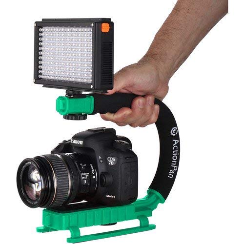 Vello ActionPan Professional Grade Stabilizing Action Grip/Handle (Green)