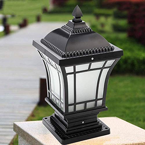 Zhangl LED Column Headlights, Outdoor Courtyard Wall Lights, Gate Pillars, Outdoor Waterproof Villas, Wall Headlights, Ultra-Bright Home, Pathway Garden Light Deck Path Lawn Backyard