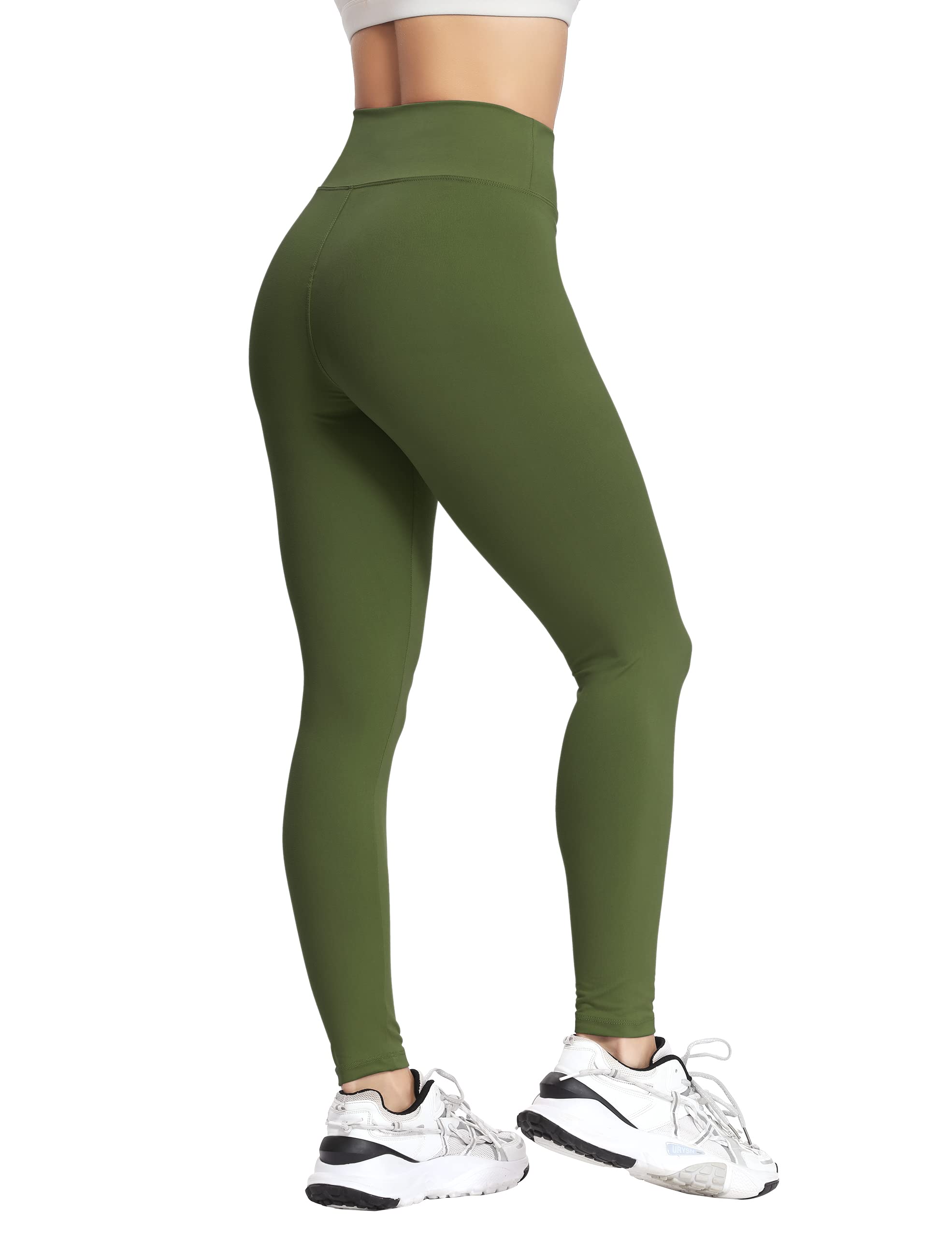 VALANDY Buttery Soft Leggings for Women High Waisted Tummy Control No See-Through Yoga Pants Workout Running Leggings