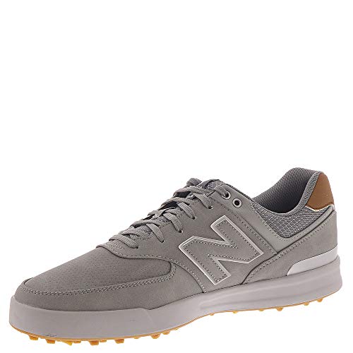 New Balance Men's 574 Greens Golf Shoe, Grey, 11