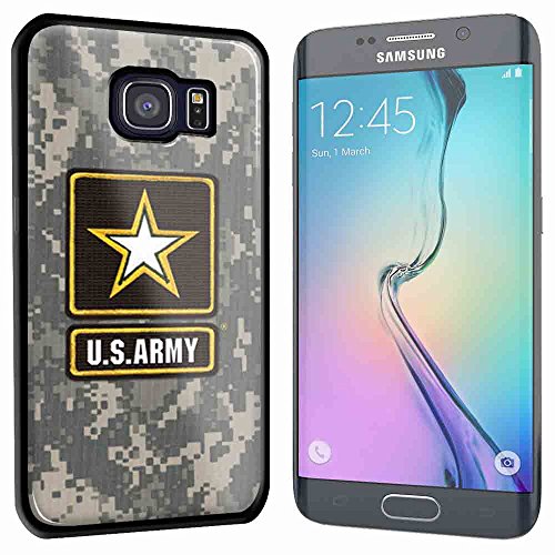 Us Army Logo Wallpaper for Samsung S6 Edge Black Case